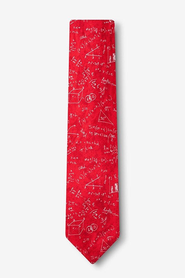 Math Equations Tie - Math Teacher Gift | LabRatGifts – LabRatGifts.com